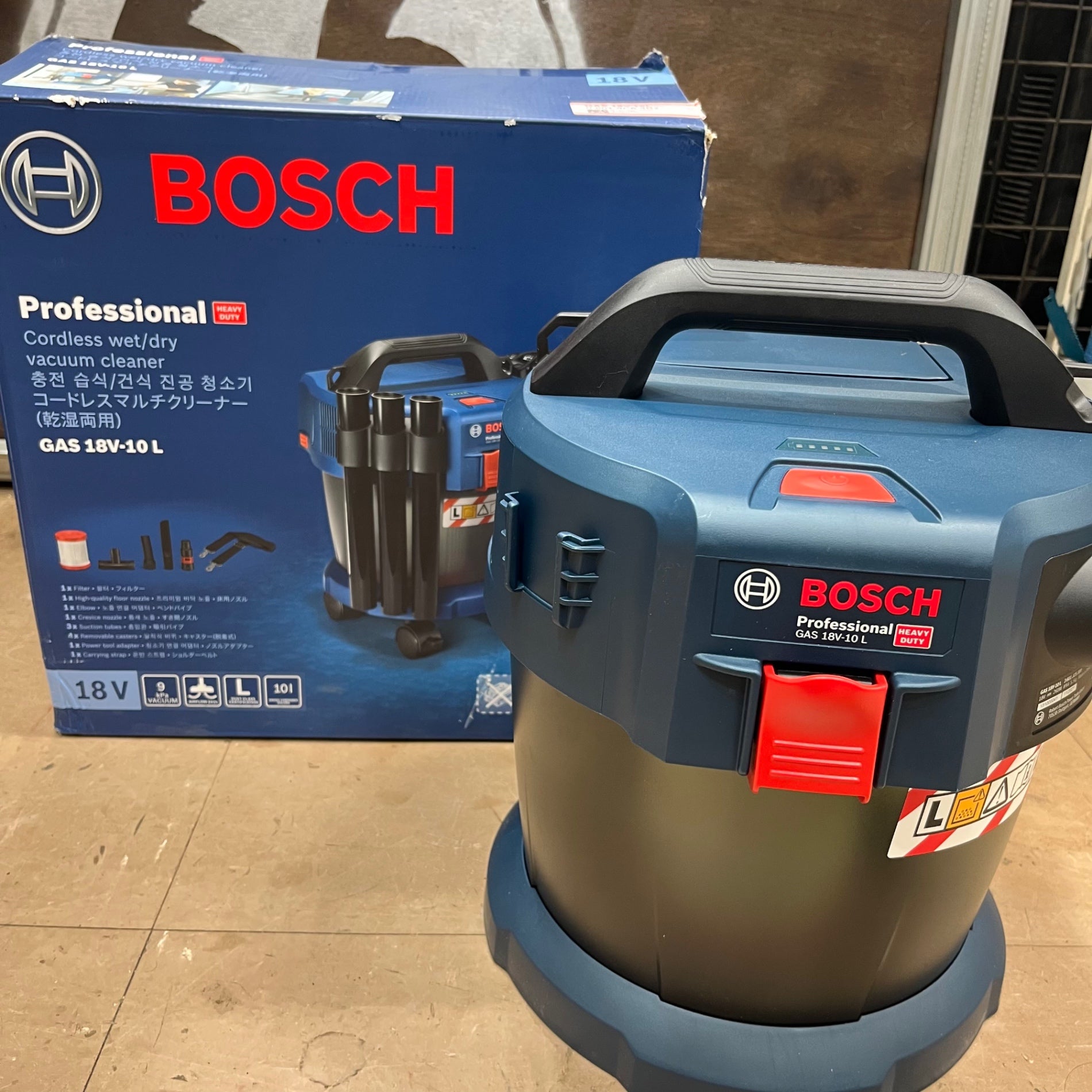 BOSCH(ボッシュ) 18Vコードレスクリーナー (本体のみ) GAS18V-10LH【草加店】 – アクトツールオンラインショップ