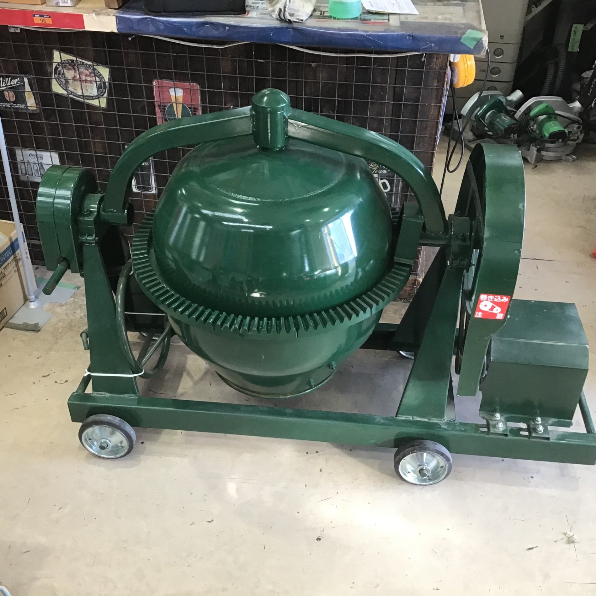 【店頭受取り限定】日工 トンボ 100V ポットミキサーコンクリート NGM-2.5 ドラム容量70L 動力モーター ※店頭受け取り限定 – アクトツールオンラインショップ