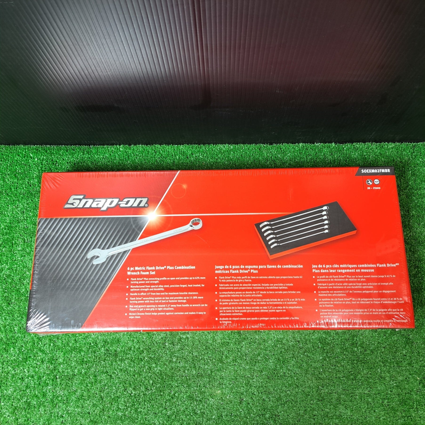 スナップオン/Snap-on コンビネーションレンチ SOEXMシリーズ 20mm-25mm 計6本+フォームセット SOEXM02FMBR – アクトツールオンラインショップ