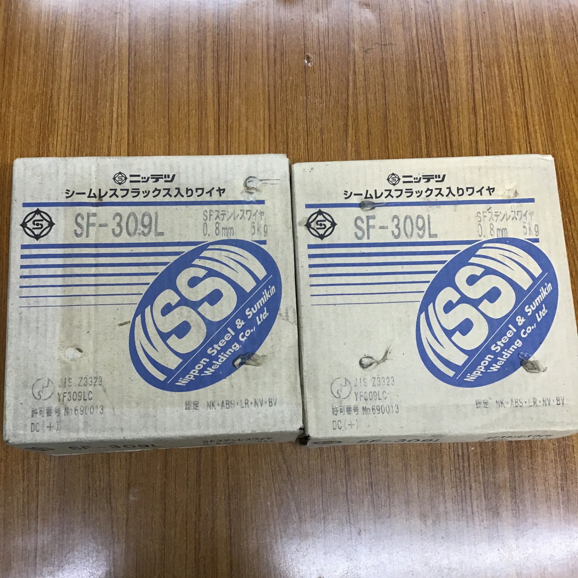 日鉄溶接工業 フラックス入りステンレス溶接ワイヤ SF-309L Φ0.8mm 5㎏ 2箱セット【桶川店】 – アクトツールオンラインショップ