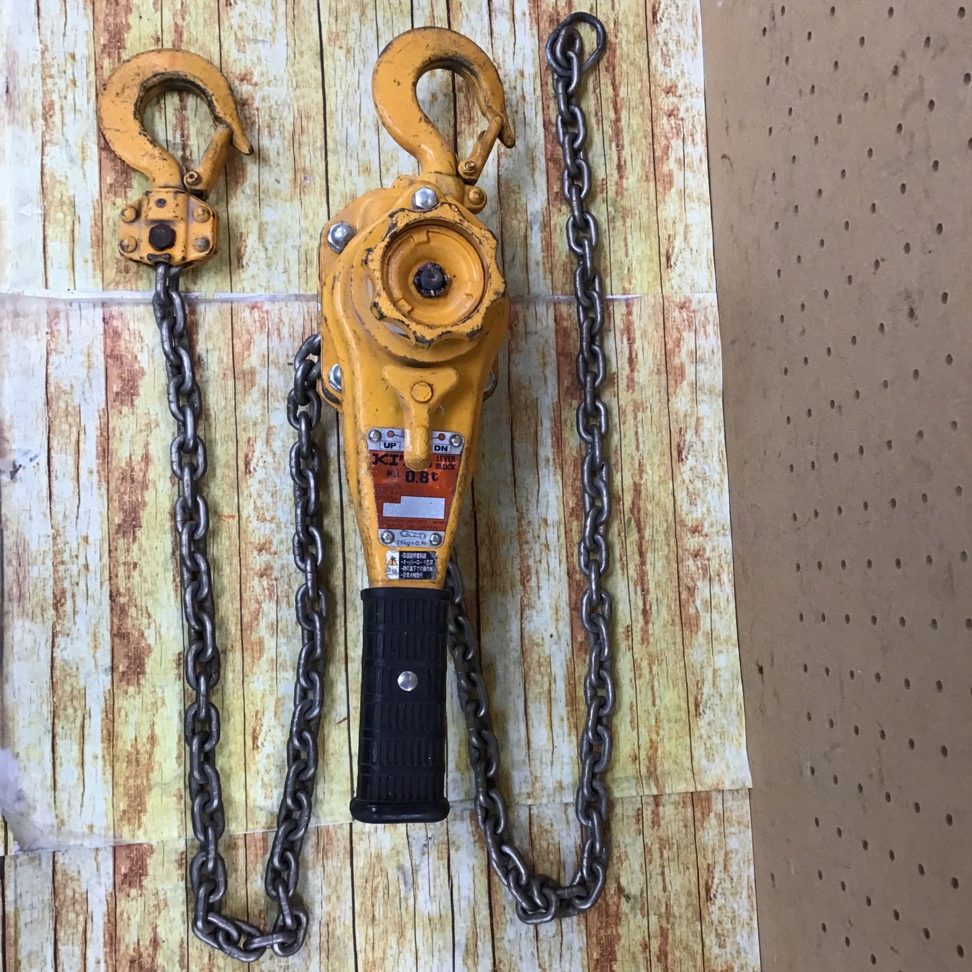 ★KITO(キトー) レバーブロック LB008【川崎店】 – アクトツールオンラインショップ