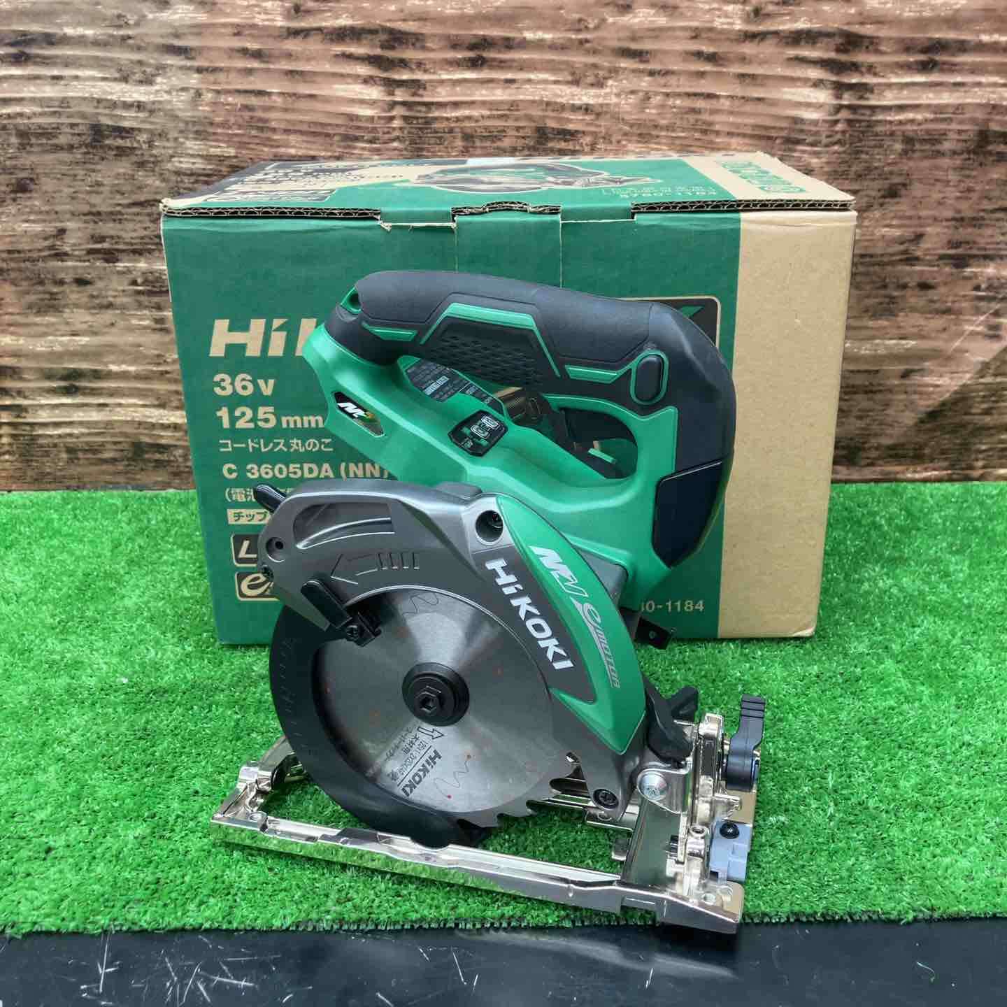 ハイコーキ(HIKOKI ※旧:日立工機) コードレス丸のこ C3605DA(NN) 長期保管品【川越店】 – アクトツールオンラインショップ