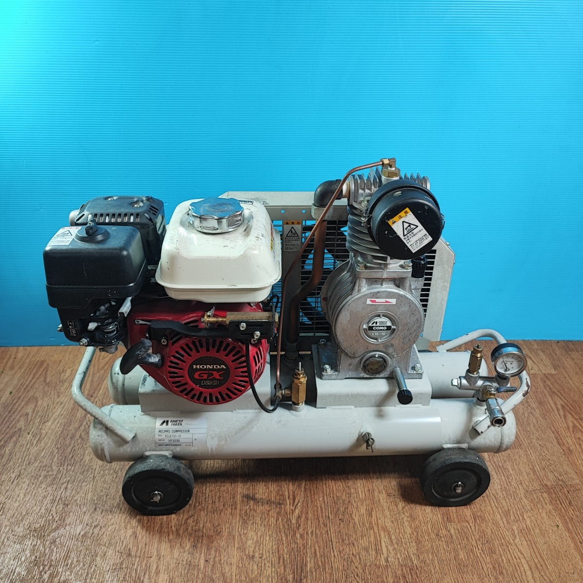 【店頭受取り限定】アネスト岩田 軽便形コンプレッサ 1.5KW(2馬力) エンジン駆動 PLUE15C-10【岩槻店】 – アクトツール ...