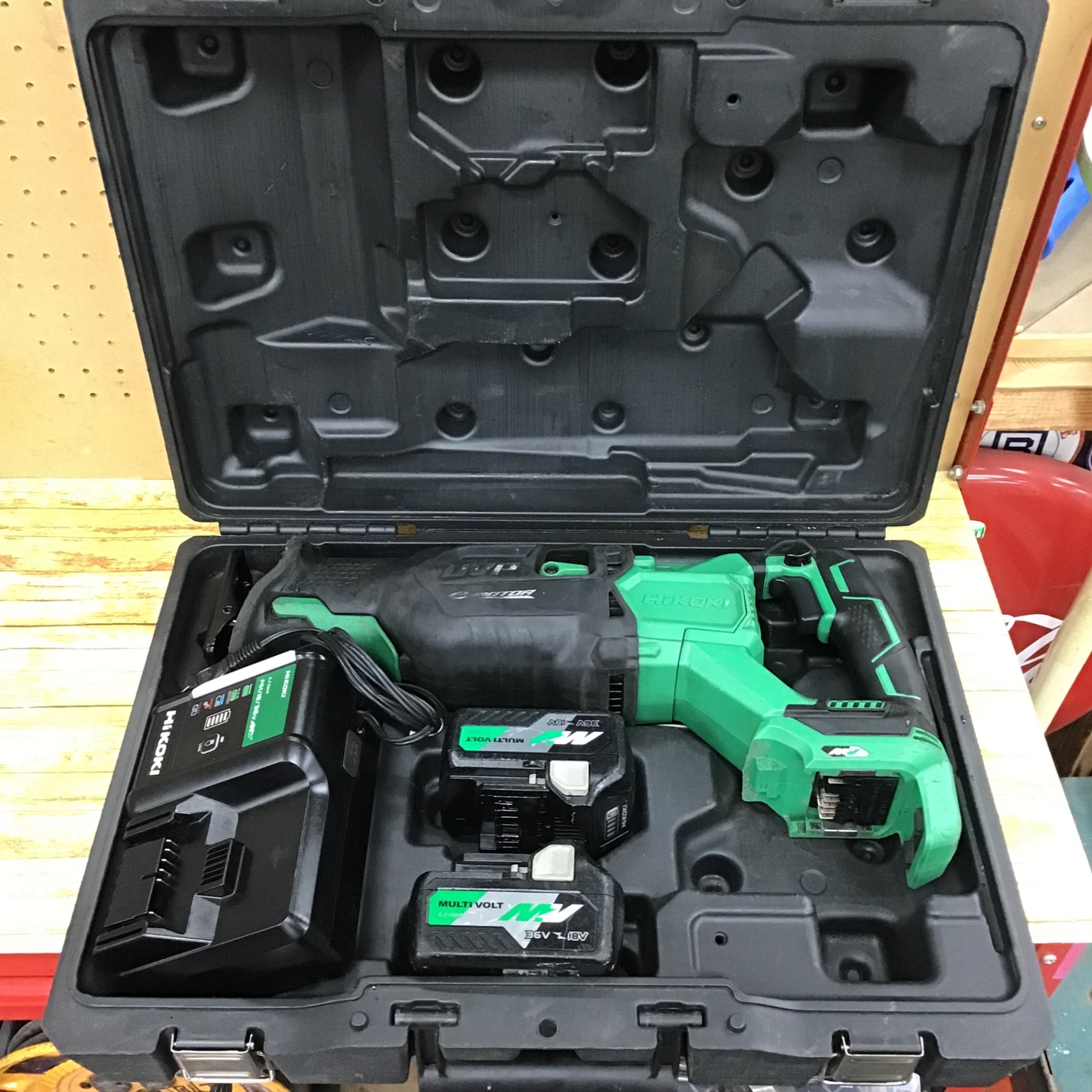 ハイコーキ(HIKOKI ※旧:日立工機) コードレスセーバーソー CR36DA(XPZ)【川崎店】 – アクトツールオンラインショップ