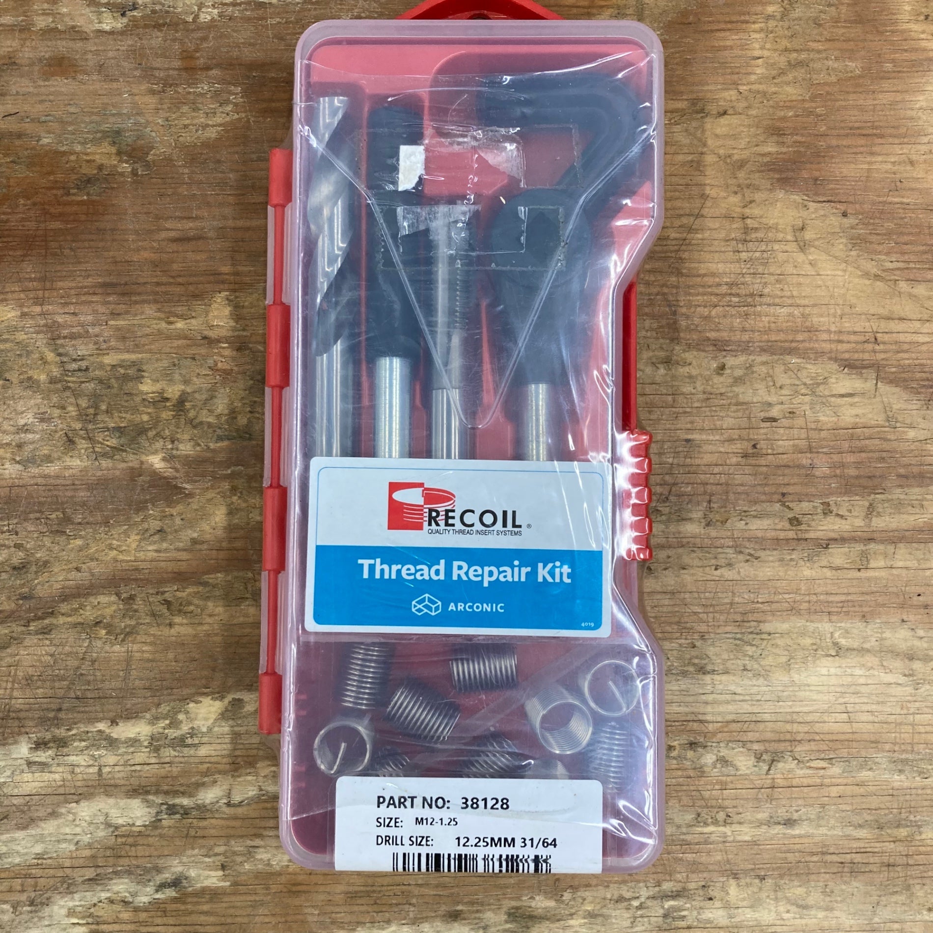 リコイル/RECOIL Thread Repair Kit M12-1.25 リコイルキット 38128【柏店】 – アクトツールオンラインショップ