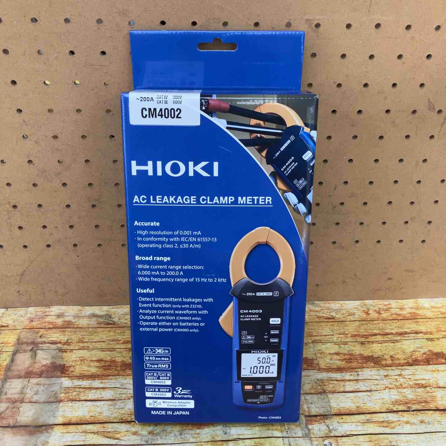 HIOKI ACリーククランプメータ CM4002【川崎店】 – アクトツールオンラインショップ